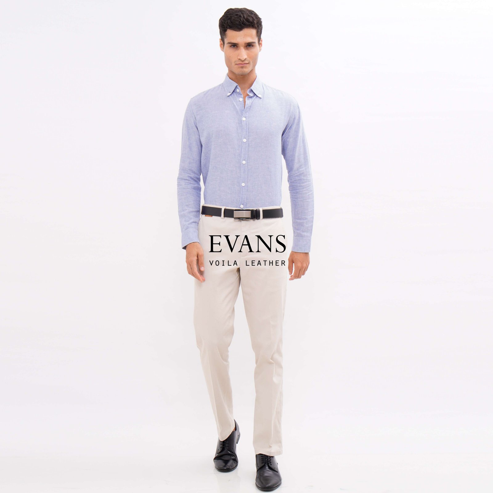 Genuine Leather Men's Belt Voila Evans - Voila Leather